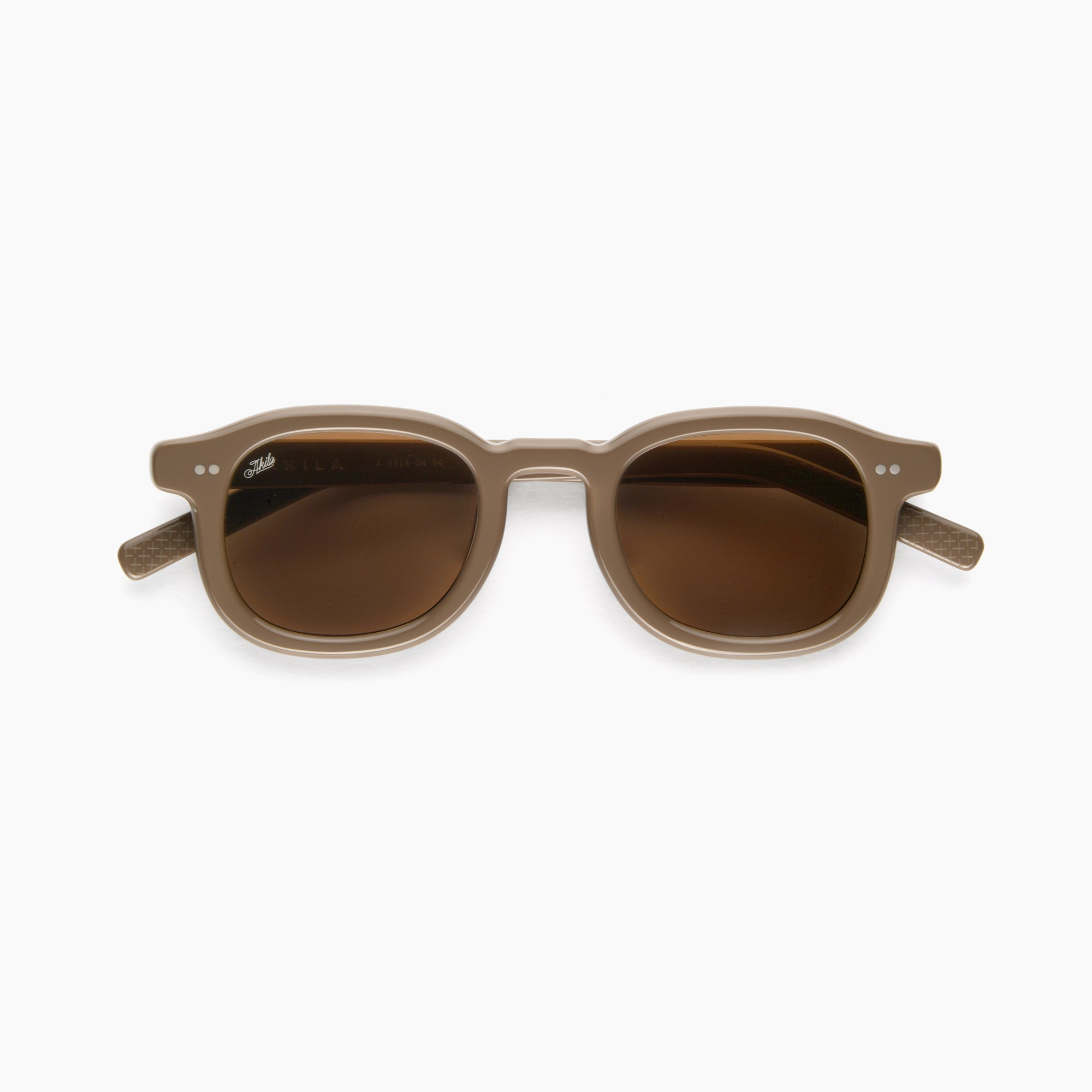 Musa | Solid Grey / Brown – Public Eye Optical Co.